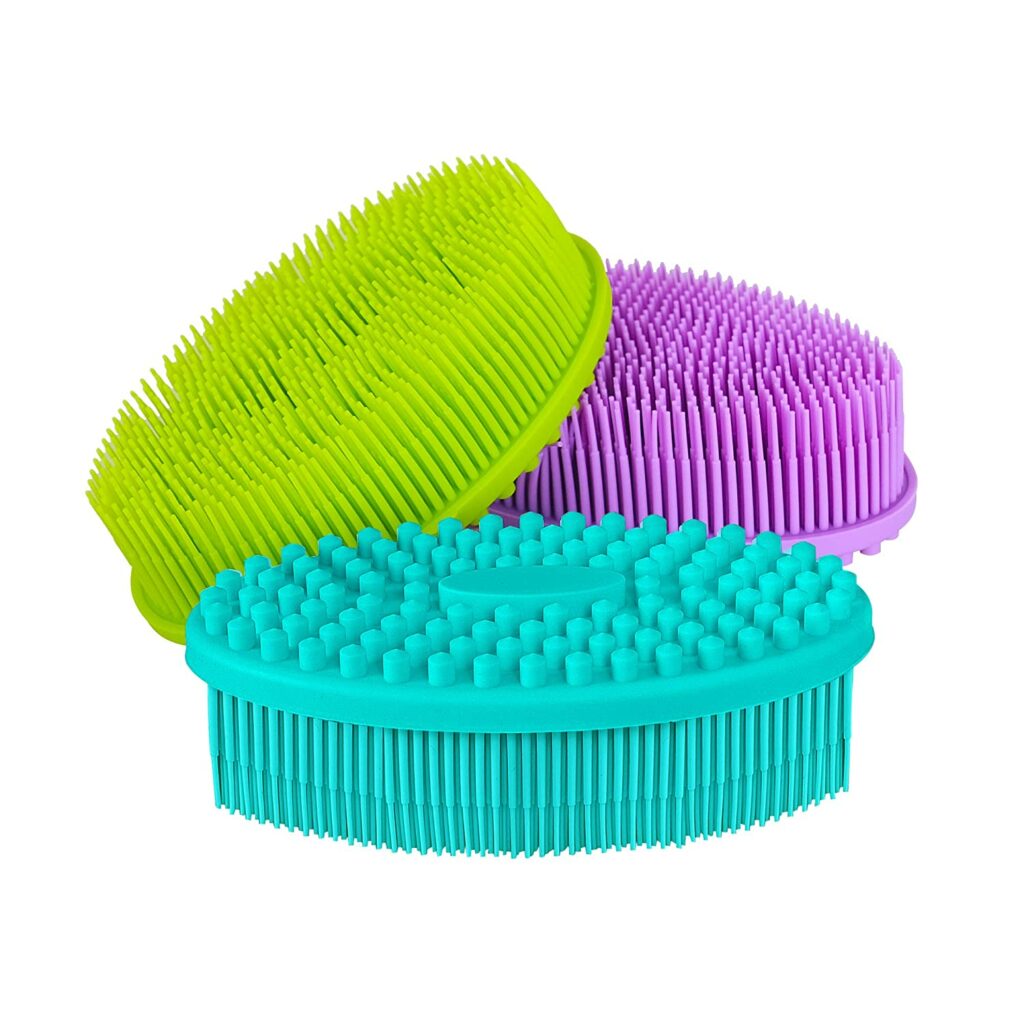 Exfoliating Silicone Body Scrubber | Thebeautyprismng.com