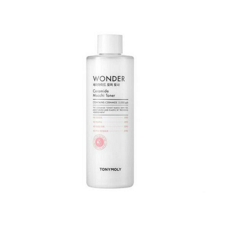 Tony Moly Wonder Ceramide Mochi Toner - 500ml | Thebeautyprismng.com