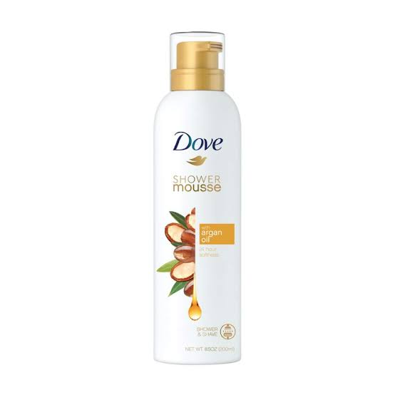 Dove Body Wash Mousse With Argan Oil - 200ml | Thebeautyprismng.com