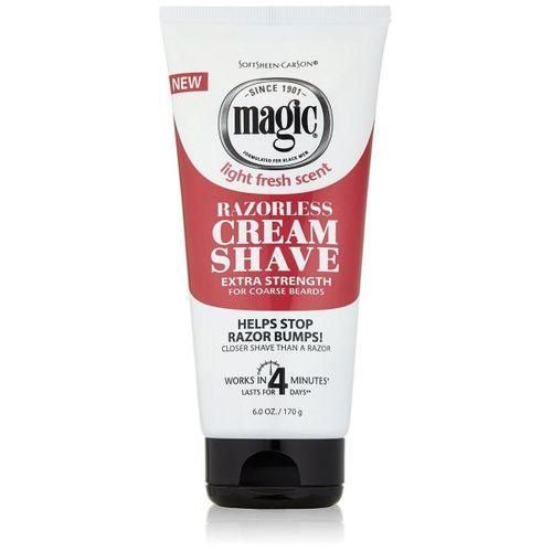 Razorless Cream Shave - Extra Strength Shaving Cream, 6 Oz ...